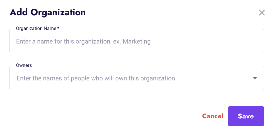 Using Organizations – Osano